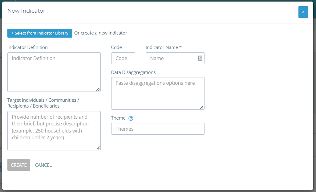 Managing Indicator Library - Kinaki