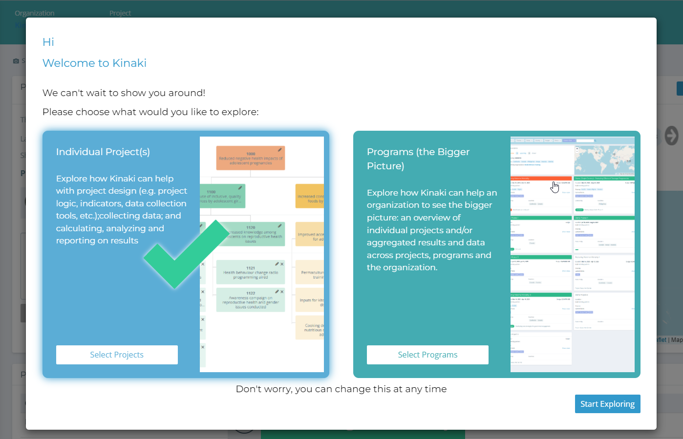 Demo Project Tour - Kinaki
